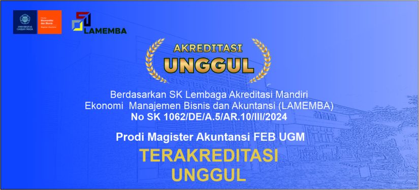 Maksi FEB UGM – Magister Akuntansi Fakultas Ekonomika dan Bisnis